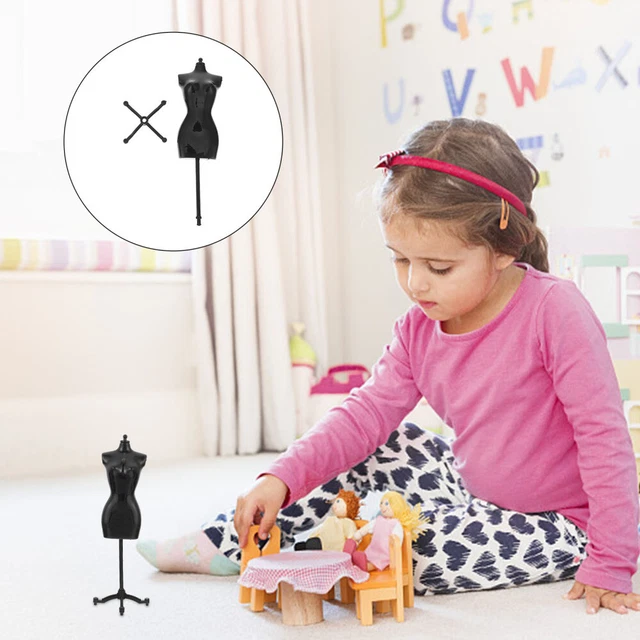 5 PCS PLA- Dress Forms Model Girl Dolls Stand Adjustable Child £8.99 ...