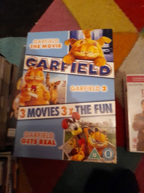 GARFIELD COLLECTION DVD (2008) Breckin Meyer, Lee (DIR) cert U 3 discs ...