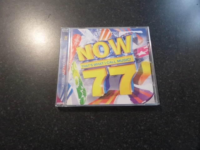 NOW THAT'S WHAT I Call Music! 77 By Various Artists 2 Disc CD Album SEE ...
