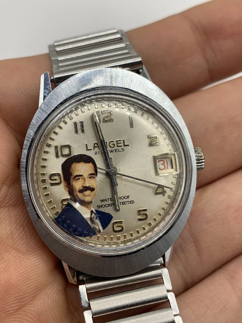 RARE ATNECAR IRAQ Saddam Hussein Special Edition Watch Swiss Made EUR ...