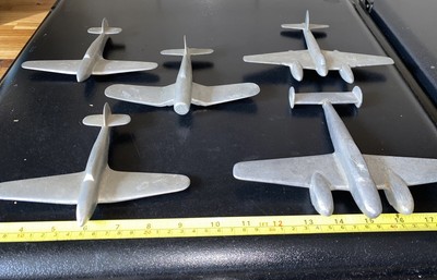 VINTAGE CAST ALUMINIUM Ww2 Fighter Aircraft. Recognition Models? £99.00 ...