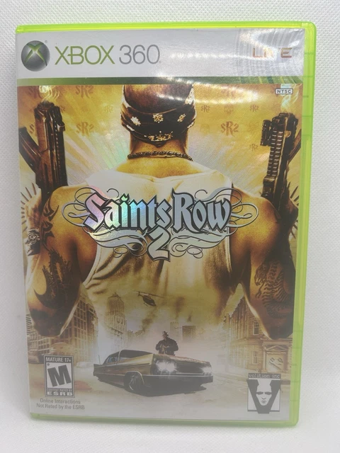 SAINTS ROW 2 II (Microsoft Xbox 360, 2008) CIB Complete with Manual ...