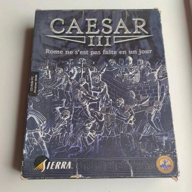 CAESAR 3 III simulation/gestion PC Big Box carton FR EUR 20,00 ...