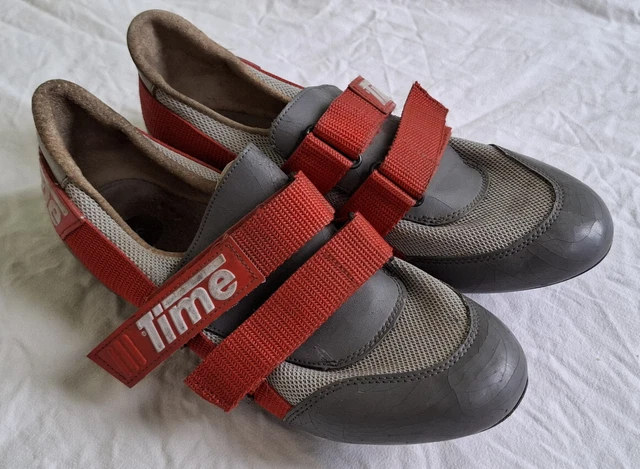 TIME RACING GRISE shoes greg vintage - lemond Look Colnago Campagnolo ...