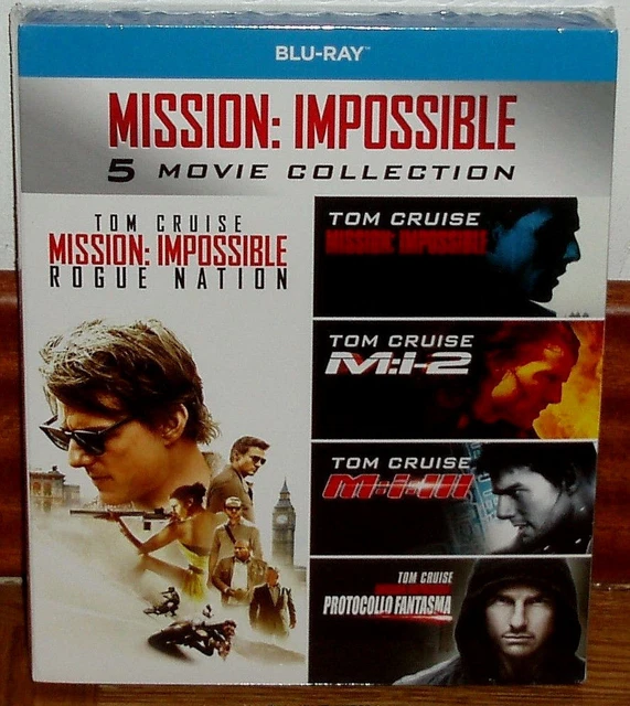 MISSION IMPOSSIBLE (MISSION:IMPOSSIBLE) Collection 5 Blu-Ray Neuf ...
