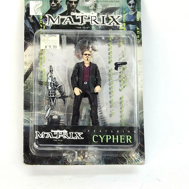 THE MATRIX CYPHER Action Figure with Accessories by N2 Toys 1999 Joe ...