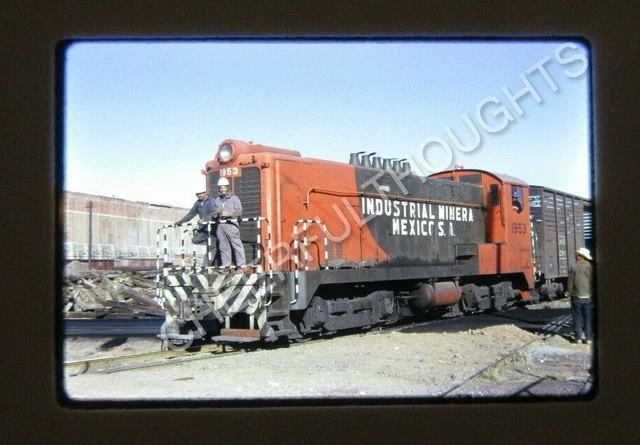 ORIGINAL '75 KODACHROME Slide Industrial Minera Mexico SA 1953 Airales ...