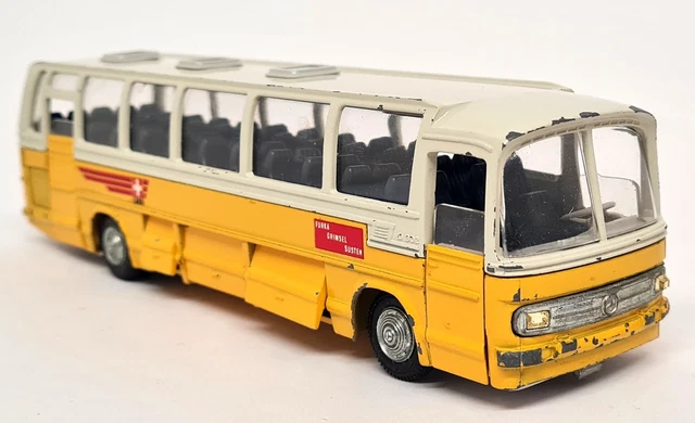 TEKNO 1/50 MERCEDES Benz O302 PTT Bus / Coach 950 Vintage Model Bus TO ...