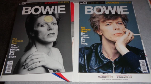 MOJO MAGAZINE THE Collectors Series David Bowie Changes 1947-2016 2 ...