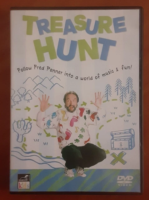 TREASURE HUNT DVD 2004 Fred Penner music & fun Preschool children movie ...