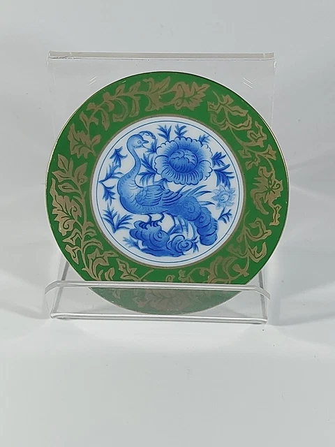 FRANKLIN PORCELAIN MINI Plate Kyoyaki-fu-kinranda Treasures Imperial ...