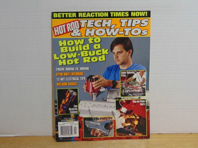 HOT ROD MAGAZINE Tech, Tips And How-Tos Hot Rod Special Series 1999 £4. ...