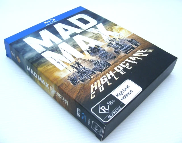MAD MAX HIGH Octane Collection Blu-ray Boxset Region B PAL 7 Discs 727 ...