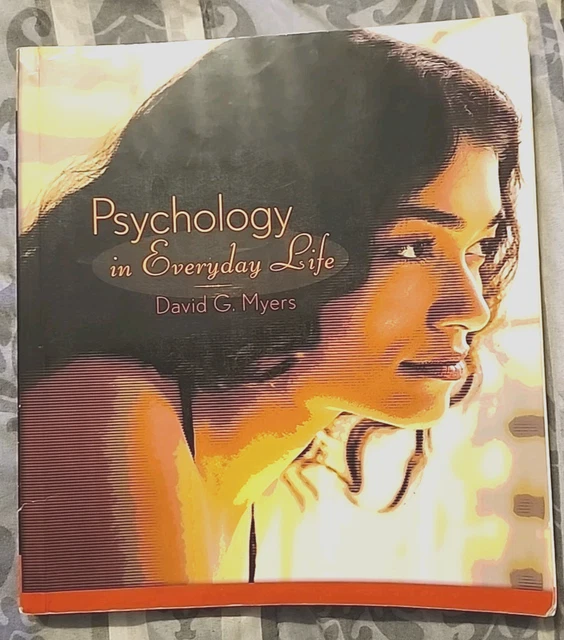 PSYCHOLOGY IN EVERYDAY LIFE By David G. Myers College Textbook $13.79 ...