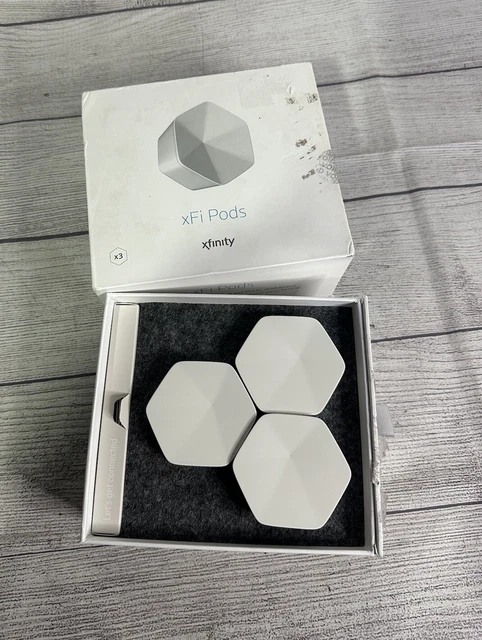 Xfinity Xfi Pods Wifi Network Range Extender White Pack Of 3 Xe1 S