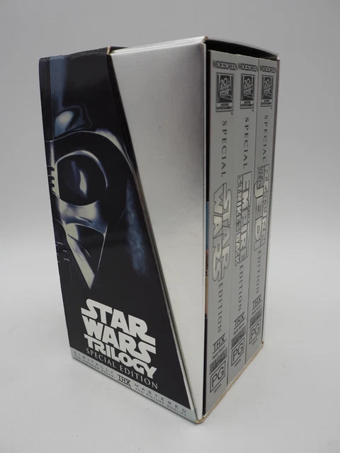 STAR WARS TRILOGY Special Edition VHS Box Set Complete PAL $5.00 ...