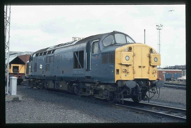 35MM SLIDE BR British Railways Diesel Loco Class 37 37028 ed 7 1984 ...