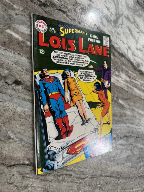 SUPERMAN'S GIRLFRIEND LOIS Lane #82 1968 VF- 👀🔥 $15.28 - PicClick AU