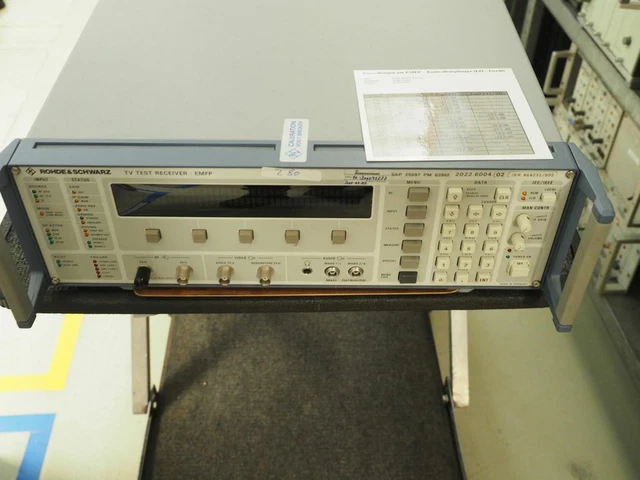 ROHDE & SCHWARZ Ricevitore di prova TV EMFP 2022.6004.02 #280 EUR 599 ...