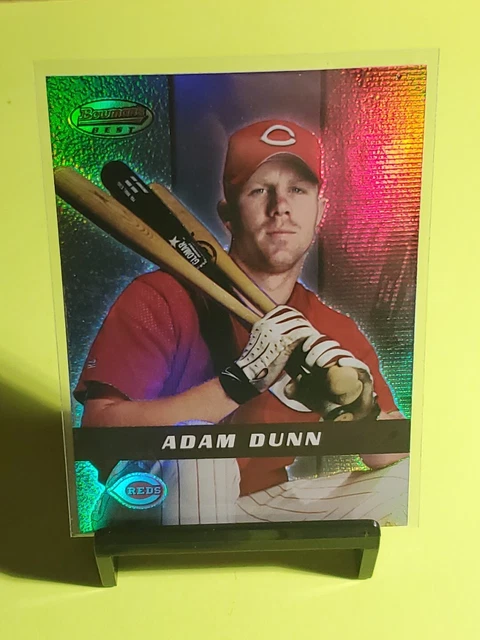 2000 BOWMAN'S BEST Pre-Production Adam Dunn #PP2 réfracteur Cincinnati ...