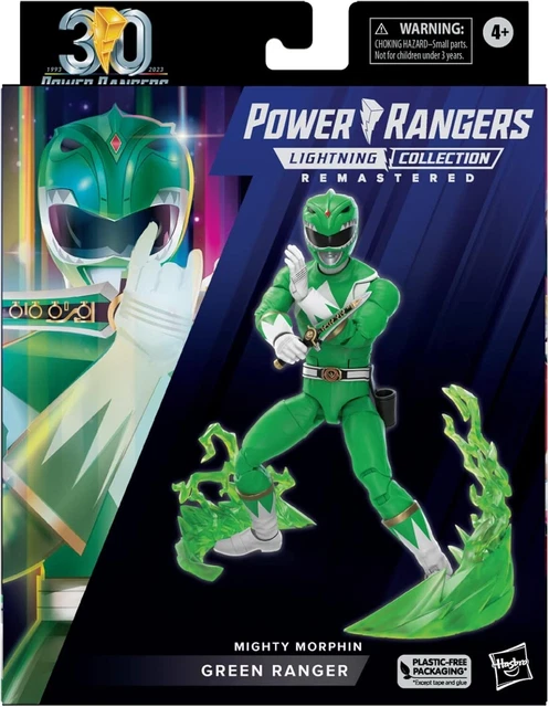 HASBRO POWER RANGERS Lightning Collection Mighty Morphin Green Ranger ...