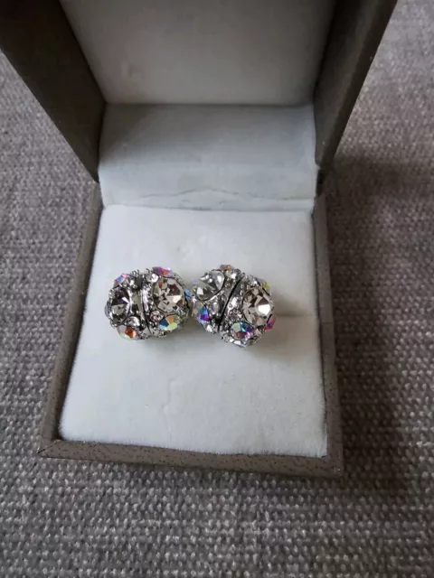 FRANK USHER exclusive QVC Diamonique Magnetic