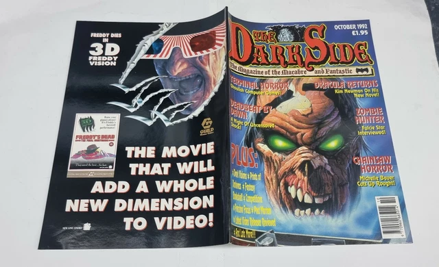 THE DARK SIDE Magazine October 1992 Terminal Horror, Dracula Returns £5 ...
