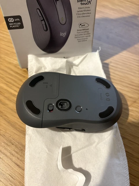 LOGITECH M720 TRIATHLON Wireless Bluetooth Multi Device Mouse Black £13 ...