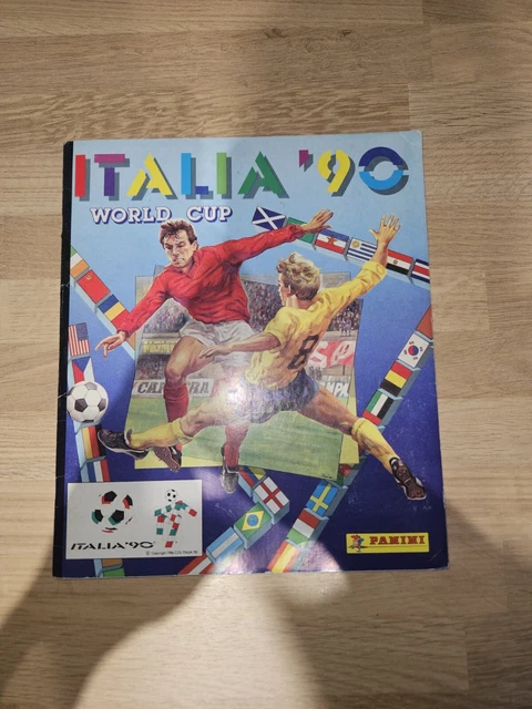 100% COMPLETE PANINI Italia Italy 90 1990 World Cup Football Sticker ...