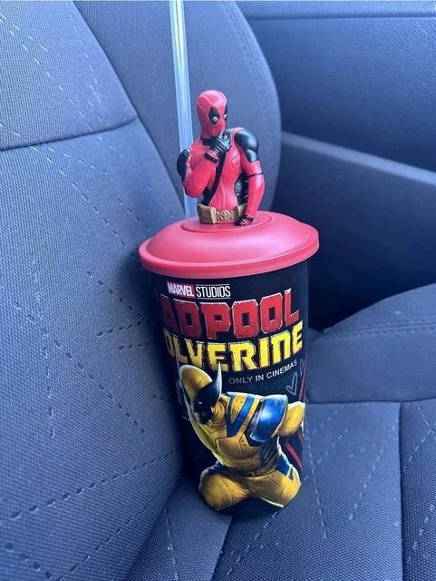 DEADPOOL & WOLVERINE 2024 Deadpool Cinema Cup con Topper Cineworld EUR ...