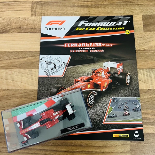 FERRARI F138 2013 Fernando Alonso F1 Formula One Collection Magazine ...
