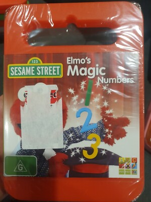 SESAME STREET ELMO'S Magic Numbers Rare Dvd Rare Jim Henson's Children ...