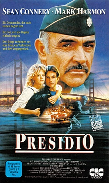 PRESIDIO - Sean Connery, Mark Harmon, Meg Ryan - (VHS Cassette) EUR 5 ...