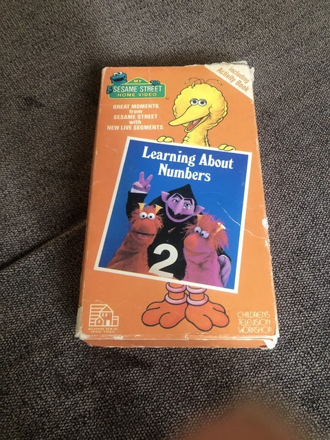 SESAME STREET LEARNING About Numbers VHS Video-Classic $8.98 - PicClick CA