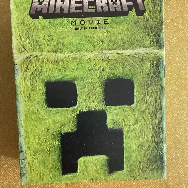 MCDONALD'S MINECRAFT MOVIE Theme Kids Happy Meal Box W Green Creeper ...
