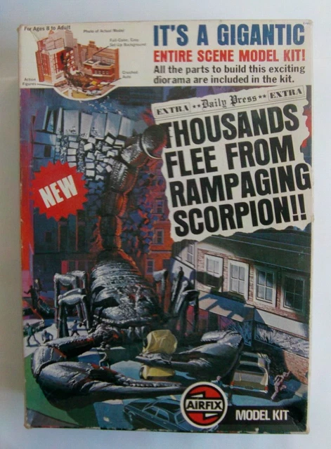 AIRFIX GIGANTICS: RAMPAGING Scorpion & Colossal Mantis 1975 05851-5 ...