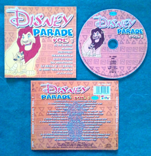 WALT DISNEY PARADE Vol.1 Mary Poppins Bambi Pinocchio Compilation CD ...