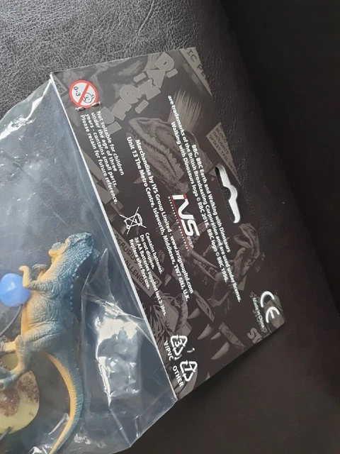 BBC EARTH WALKING with Dinosaurs T-Rex Spinning Light Toy Arena ...