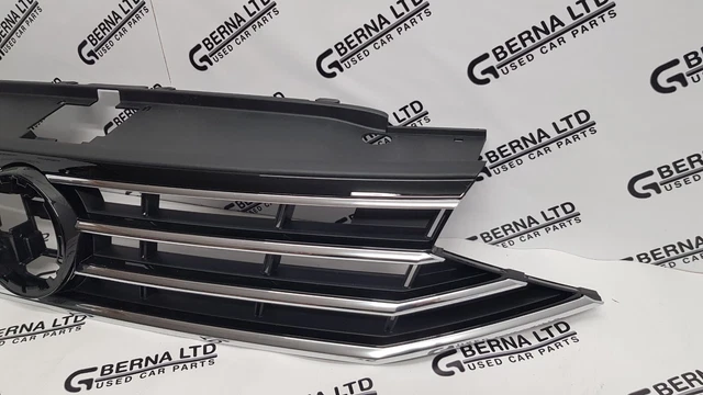 GENUINE VW PASSAT B8 2019-2022 Facelift Front Bumper Radiator Main ...