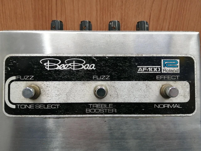 ROLAND AF-100 VINTAGE 70s Japanese Fuzz Distortion Pedal Used Rock ...