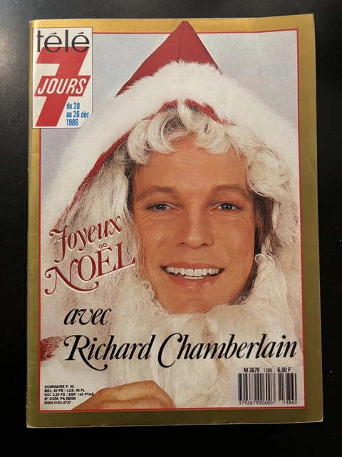 TELE 7 JOURS N°1386 Joyeux Noel 1986 Richard Chamberlain EUR 10,00 ...