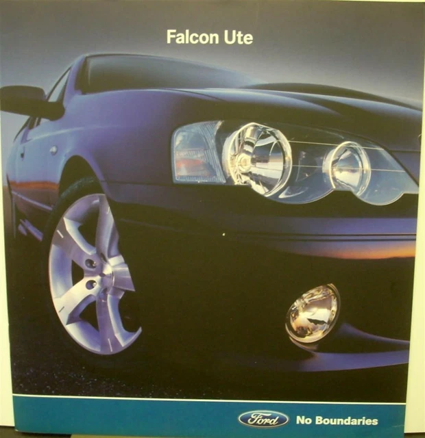 2004 FORD FALCON Ute Australian Right Hand Drive Sales Brochure £14.47 ...
