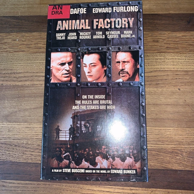 ANIMAL FACTORY VHS Video Tape Used William Dafoe Edward Furlong Danny ...