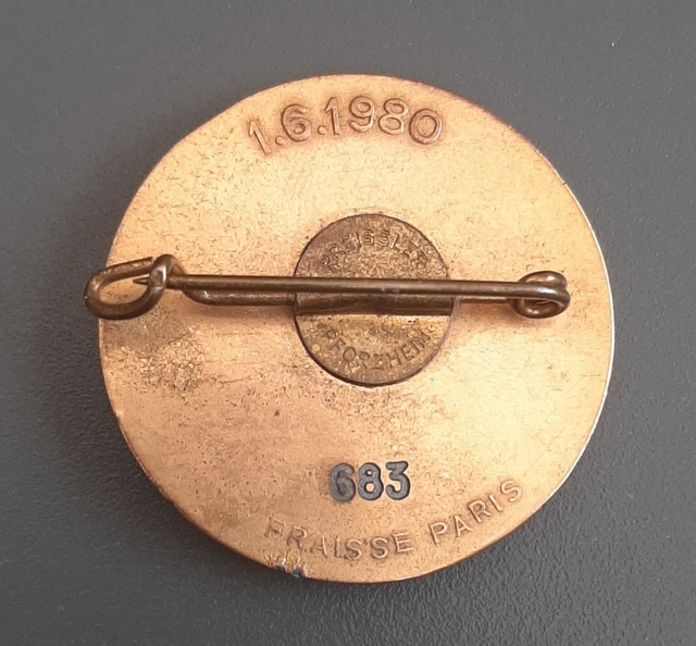 INSIGNE 4° RE CCS 1-6-1980 numéroté Régiment Etranger Légion Etrangère ORIGINAL EUR 39,99 ...