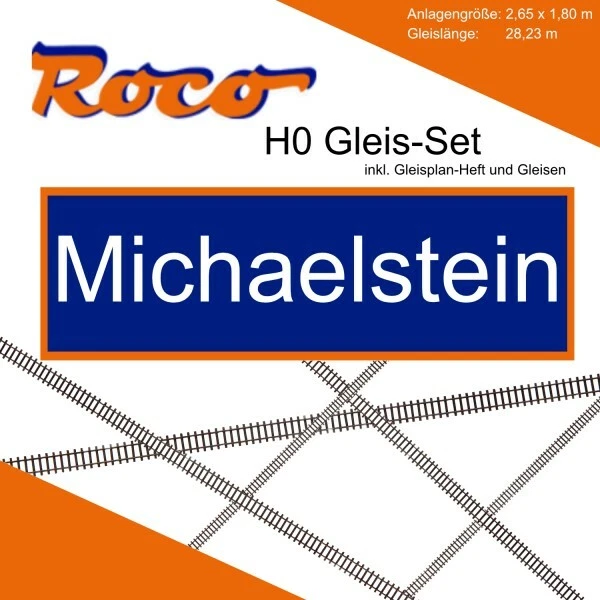 ROCO ROCO H0 Gleis Set Modellbahnanlage Michaelstein H0 + Neu EUR 499 ...