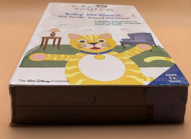 BABY EINSTEIN: BABY Wordsworth First Words - Around The House VHS 2005 ...