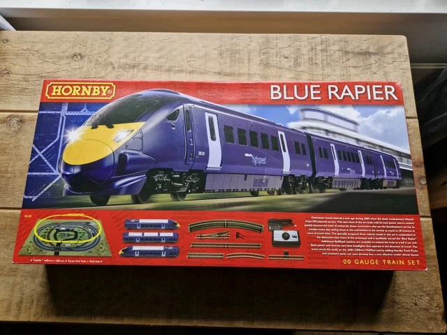 HORNBY TRAIN SET - Blue Rapier R1139 £125.52 - PicClick UK