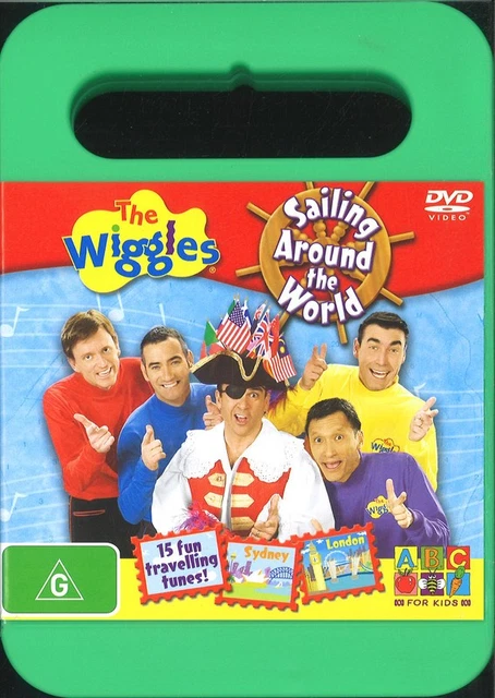 94D A NEW SEALED DVD Region 4 THE WIGGLES - SAILING AROUND THE WORLD ...