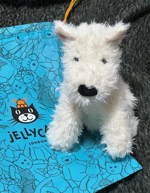 JELLYCAT MUNRO SCOTTIE Dog 25cm Medium Plush Toy Brand New w/Tags&Dust ...