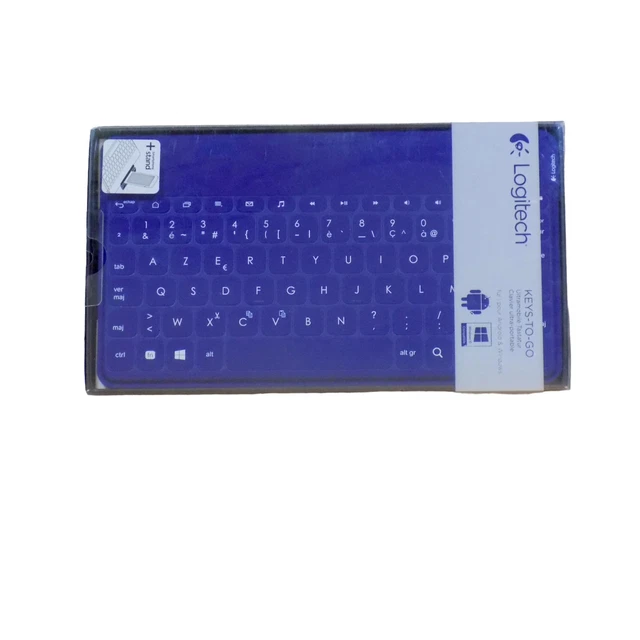 LOGITECH KEYS-TO-GO PORTABLE Keyboard French Layout £35.00 - PicClick UK